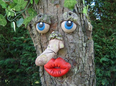 Tree Faces Garden Ornaments Sculptures Statues Tree