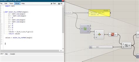 Mathematics Calculation With Transform Data Grasshopper Mcneel Forum