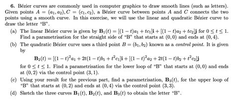 6 Bézier Curves Are Commonly Used In Computer