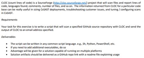 Solved Cloc Count Lines Of Code Is A Sourceforge Course Hero