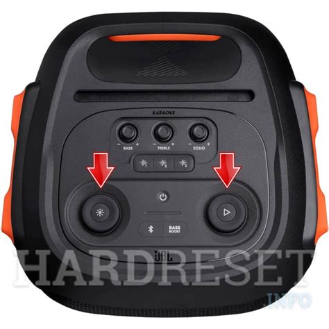 Hard Reset JBL PartyBox How To HardReset Info
