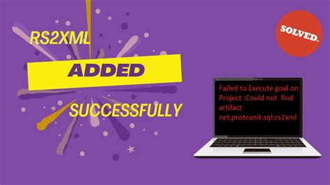 Solved Rs2xml Jar Giving Errors Youtube