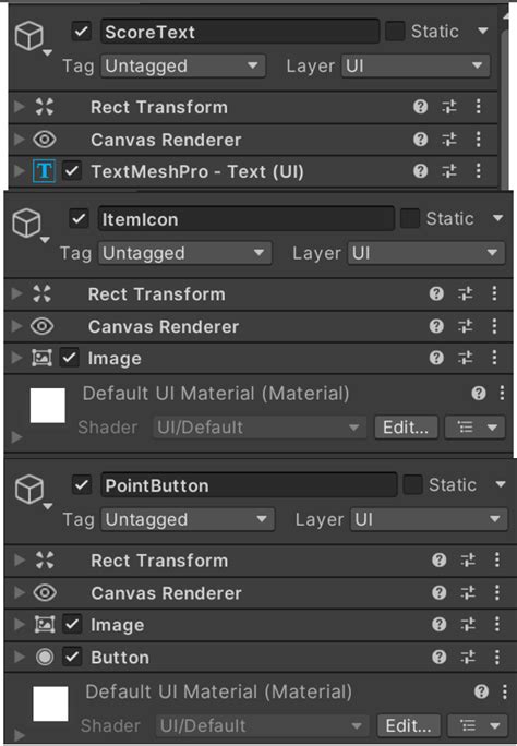 Unity Ui