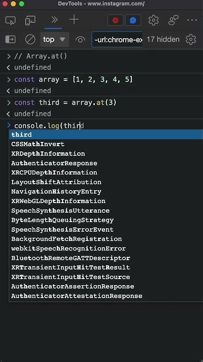 Js Array Methods Explained 14 At Method Youtube