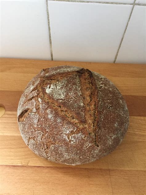 White Dark Rye White Rye In Dutch Oven Rbreadit