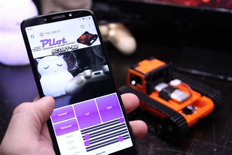 Scout32 Esp32 Wifi Fpv Camera Rover Zalophuss Designhouse Shop