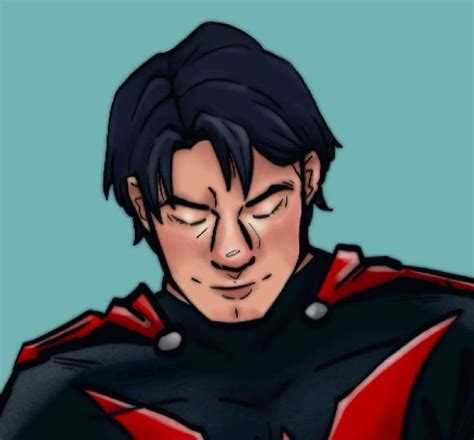Batman Beyond Terry Mcginnis Fanart Portrait Digital Art Drawing Dc Comics
