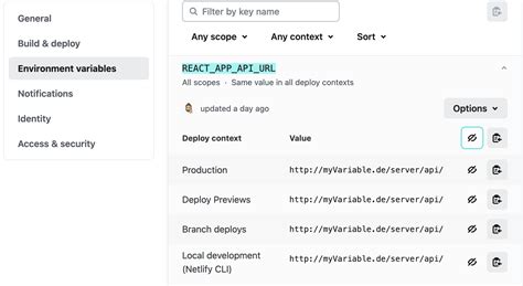How To Use Environmental Variables Set In Netlify Ui Reactapp Support Netlify Support Forums
