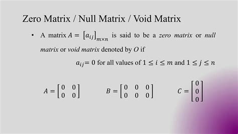 Types Of Matrics Pdf