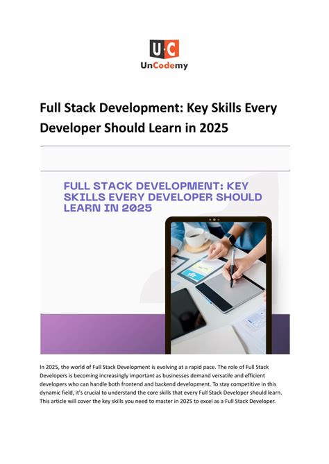 Ppt Full Stack Development Key Skills Every Developer Should Learn In 2025 Powerpoint