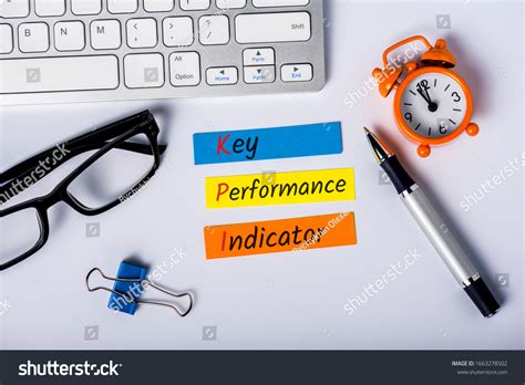 Key Performance Indicator Kpi Goals Objectives Stock Photo Shutterstock