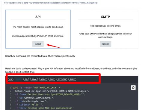 mailgun 注册并发送邮件教程 Ryan ZOE