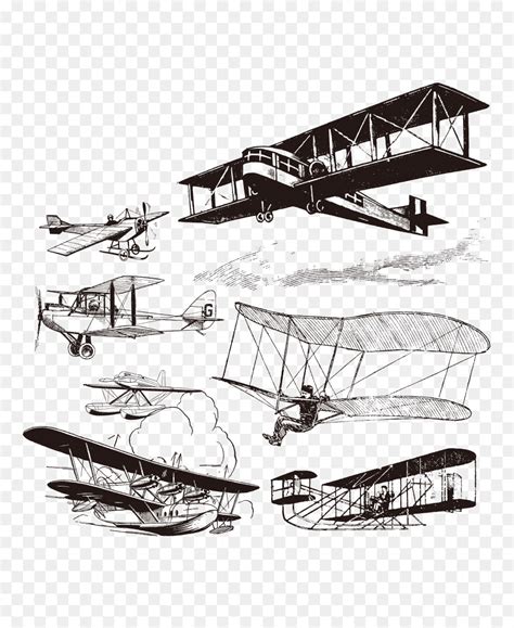 Vintage Airplane Sketch At Explore Collection Of