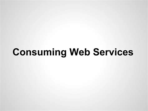 Consuming Web Services In Android Pdf