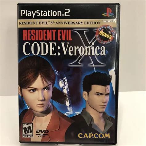 Resident Evil Code Veronica X Original De Ps2 Completo MercadoLivre