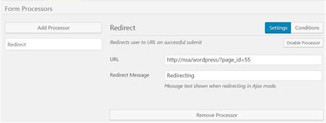 Wordpress How To Redirect A Submitted Caldera Form To Another Page Stack Overflow
