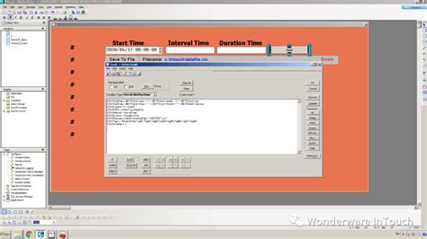Intouch制作报表和导出excel（手把手敲代码）intouch报表制作方法 Csdn博客