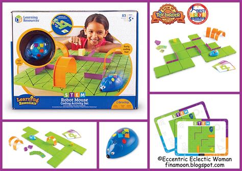 eccentric eclectic woman learning resources stem code and go robot mouse