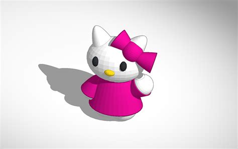 3d Design Hello Kitty Tinkercad