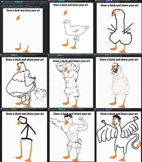 Anon S Draw Ducks And Share Their Art R 4chan