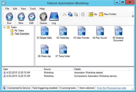 Task Examples In Automation Workshop Automated Tasks