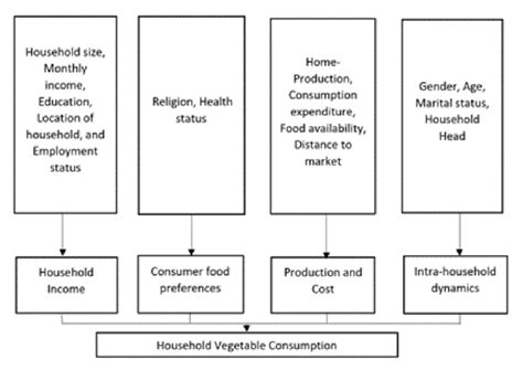 Conceptual Framework Of Determinants Of Fruit And Vegetable Consumption Download Scientific