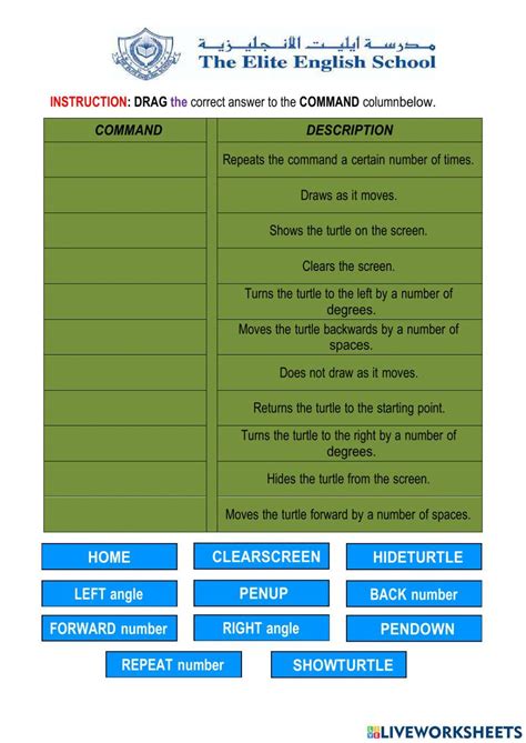 Logo Printable Activity Sheets