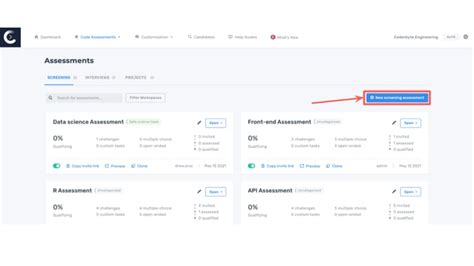 Create A Code Screening Assessment