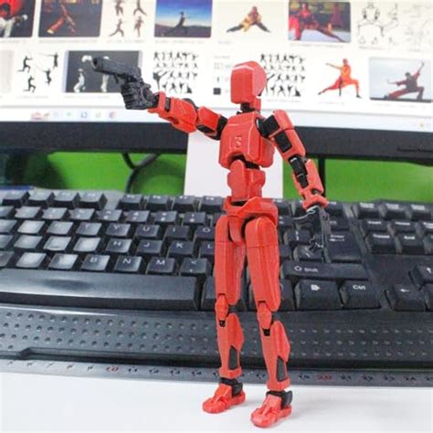 3d Printed Multi Jointed Movable Robot，multi Articular Action Figures