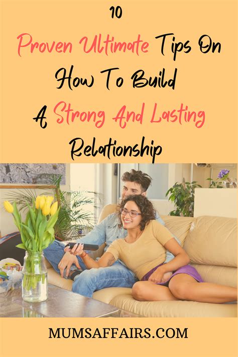 Ways To Create A Strong Intimate Relationship Mums Affairs