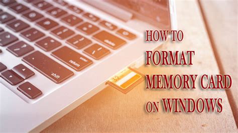 How To Format Memory Card Using Different Ways In No Time Memory