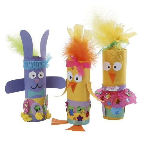 Cardboard Easter Figures