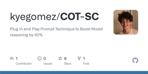 Github Kyegomezcot Sc Plug In And Play Prompt Technique To Boost
