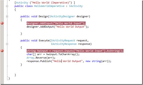 Stepping Through Custom Activity Code Using The Debugger Microsoft Community Hub