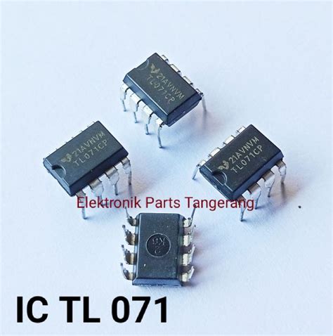 Ic Tl 071 Ic Tl071 Ic Tl071cp Ic Tl 071 Cp Tl 071cp Transistor Tl071 Lazada Indonesia