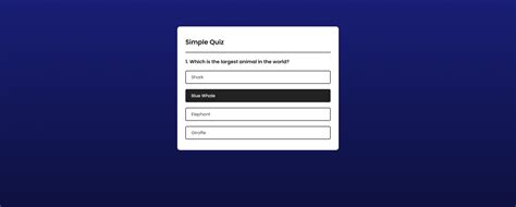 GitHub SharqyCode Simple Quiz A Simple Multiple Choice Questions