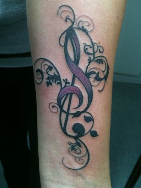 150 Meaningful Treble Clef Tattoo Designs For Music Lovers 2023