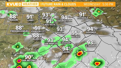 Central Texas Weather Storms Bubbling Up Wednesday Evening