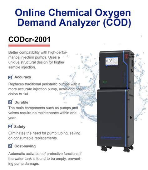 Online Chemical Oxygen Demand Analyzer Cod Dongrun Instrument