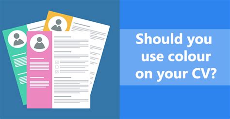 Using Colour On A CV