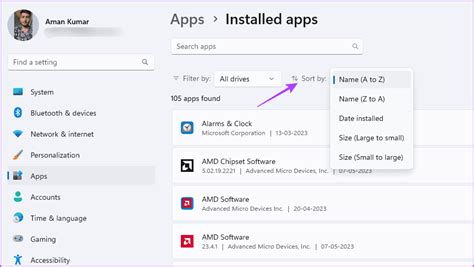 Windows 3에서 앱 크기를 확인하는 11가지 방법 최고의 집