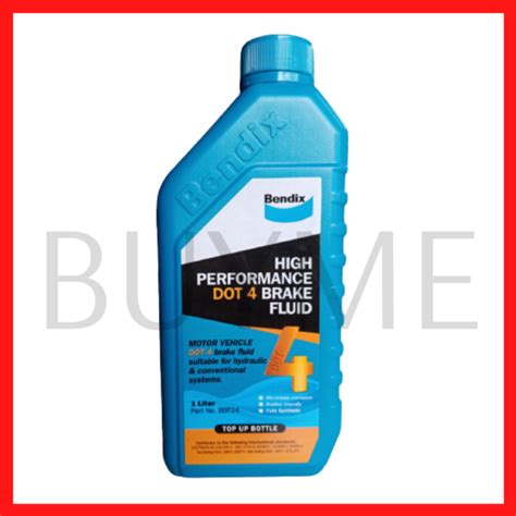 Bendix High Performance Dot 4 Brake Fluid 1liter Lazada Ph