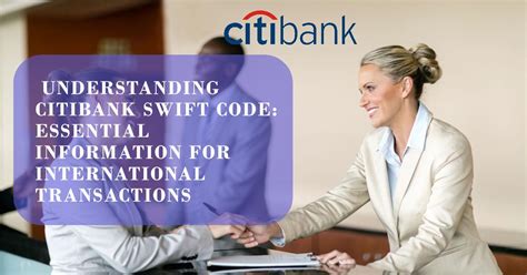 Citibank Swift Code
