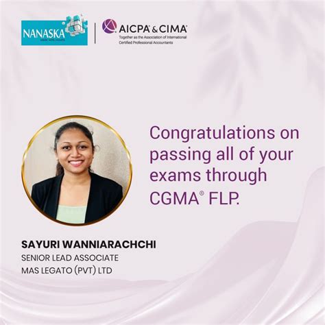 Nanaska On Linkedin Heartiest Congratulations To Sayuri Wanniarachchi