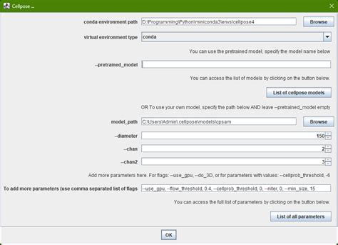 Cellpose Gui Installation Issues And Potential Solution Usage And Issues Imagesc Forum