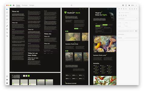 Radical Free Template UI Kit Adobe Xd On Behance