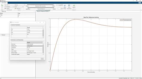 Usando El Pid Tuner De Matlab Para Encontrar Los Parametros Del