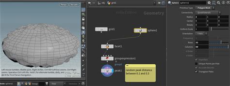 Randomise Distance In The Peak Sop General Houdini Questions Od Forum
