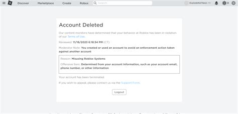 This Creating Or Using An Account To Avoid An Enforcement Action Taken Against Another Account