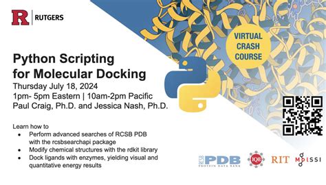 Course Python For Molecular Docking Jiri Damborsky